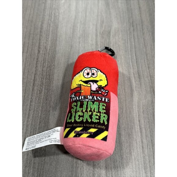 Toys | Toxic Waste Slime Licker Strawberry Candy 6 Plush Beanie ...